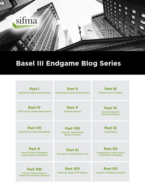 Basel III Endgame Blog Series - SIFMA - Basel III Endgame Blog Series ...